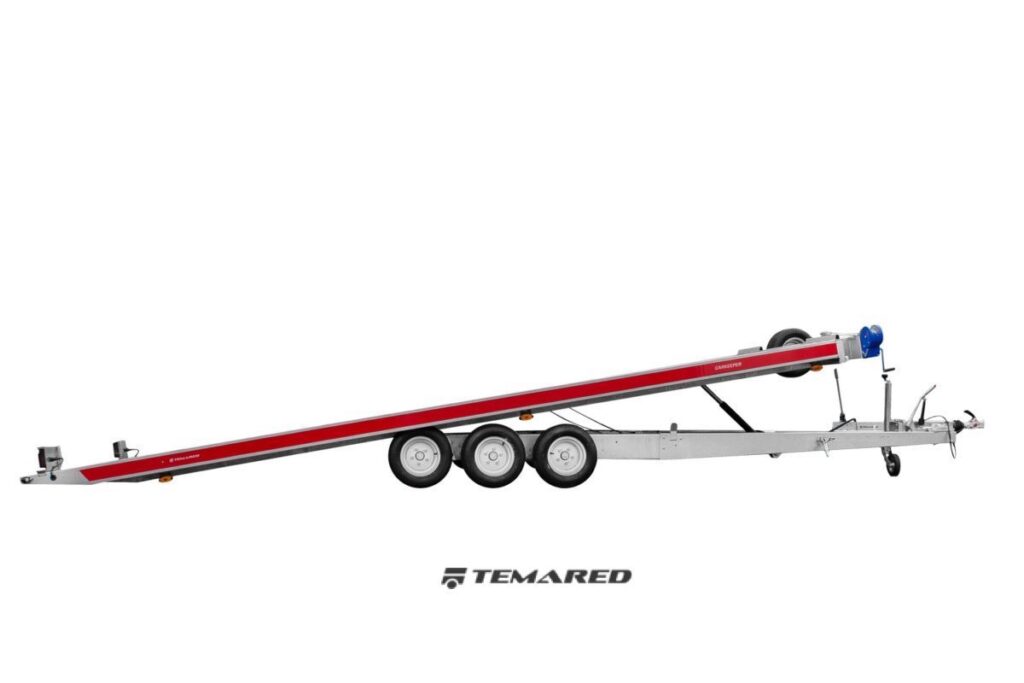 Auto trailer Temared 3500 kg TIP 3 aksler – MaKs-trailer.dk